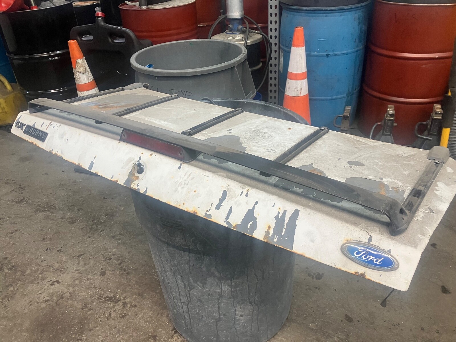 foxbody trunk lid with hinges, lock and latch, 3 | eBay