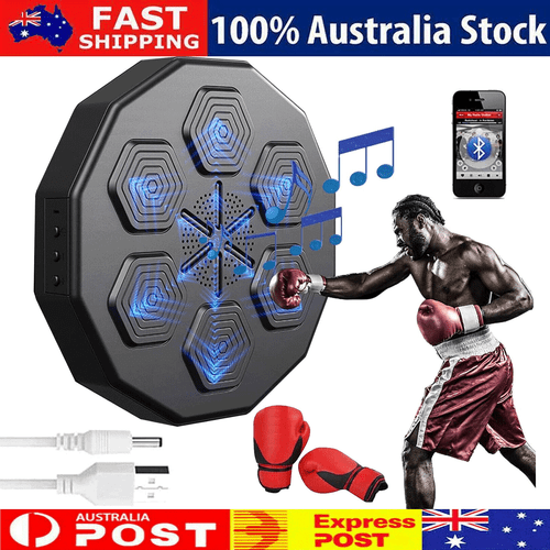 Music Electronic Boxing Machine Wall Target Home Trainer Reaction ...