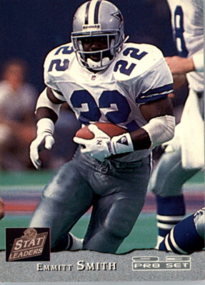 1993 Pro Set Football #7 Emmitt Smith (LL) - Dallas Cowboys | eBay