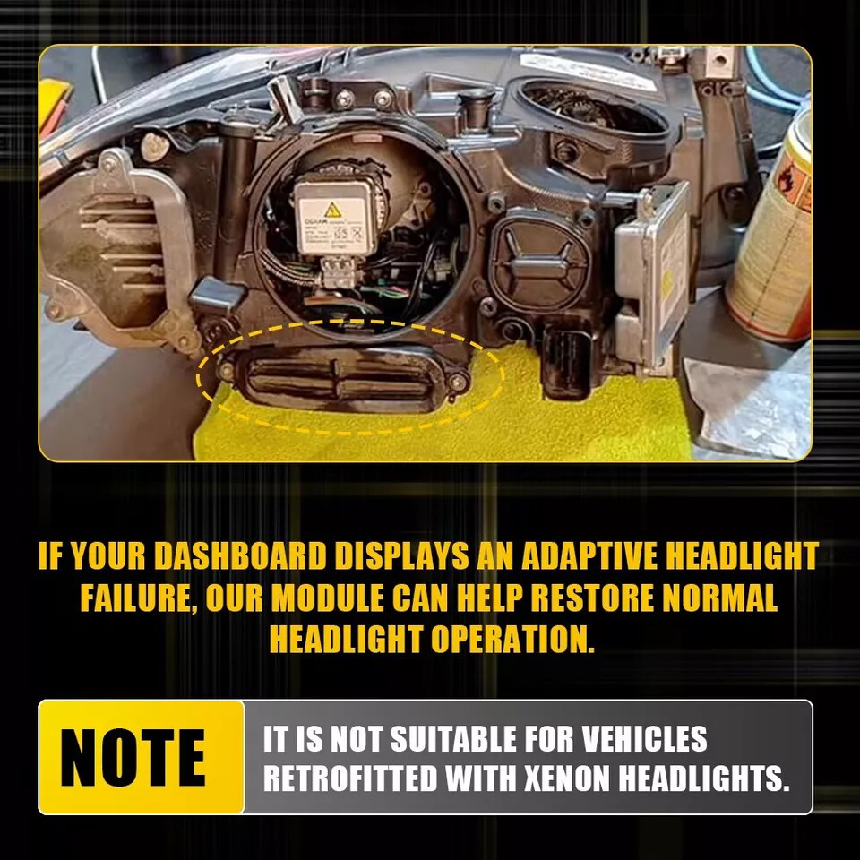 Control TMS Module Unit Adaptive Headlight For BMW 528i 535i 550i ...