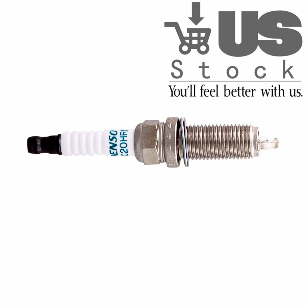 Pack of 4 DENSO SC20HR11 3444 Spark Plugs For Toyota Lexus Corolla ...