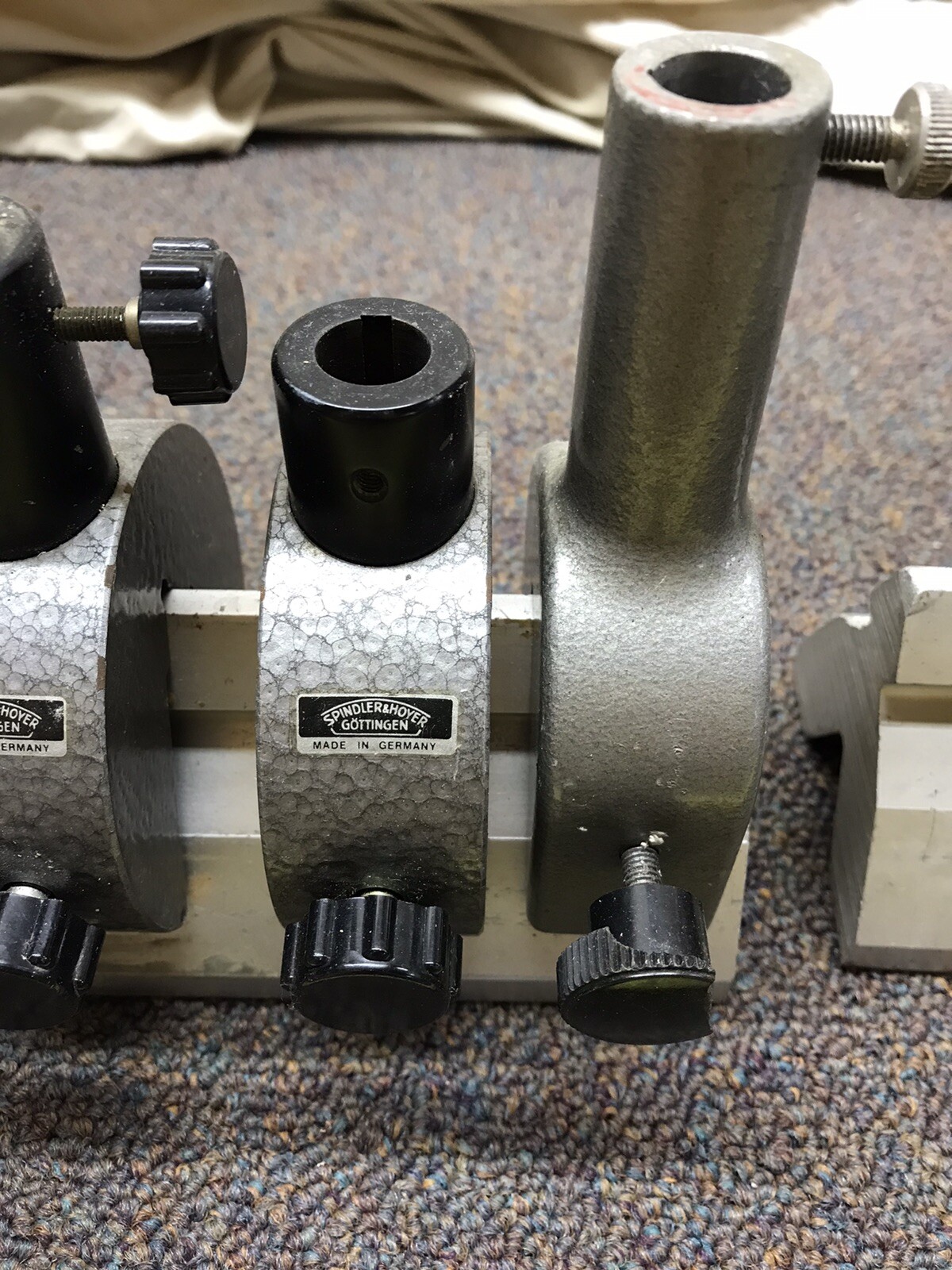 Spindler & Hoyer Gottingen Rail Mounted Optical Positioner LOT ...