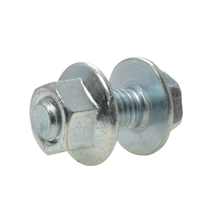 Flanged Purlin Bolt & Nut M12 (12mm) x 30mm Metric HT 8.8 Zinc Plated AS1110 | eBay Australia