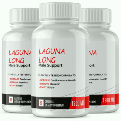(3 Pack) Laguna Long Male Support Capsules, LagunaLong Power ...