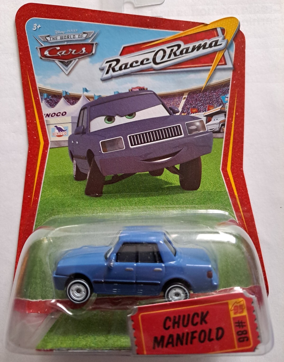 Disney Pixar The World of Cars Chuck Manifold Race O Rama #86 Mattel