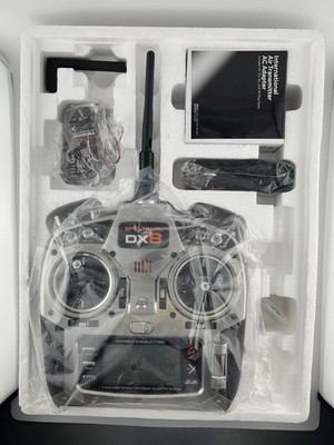 New SPEKTRUM DX8 8-Channel 2.4GHz DSM2 with Receivers, Charger & Manual ...