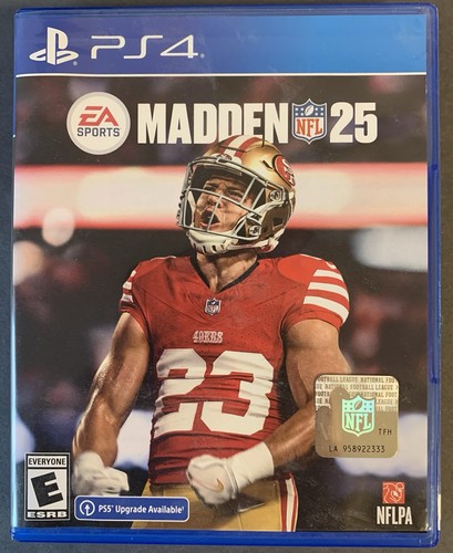 Madden 25 - PS4 - EA Sports - Video Game - CMac cover -24 To 25 Season ...