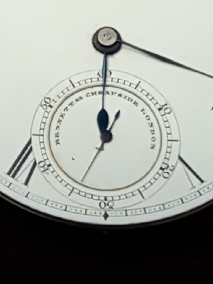 John Bennett Cheapside London Antique Key Wound Pocket Watch Movement ...