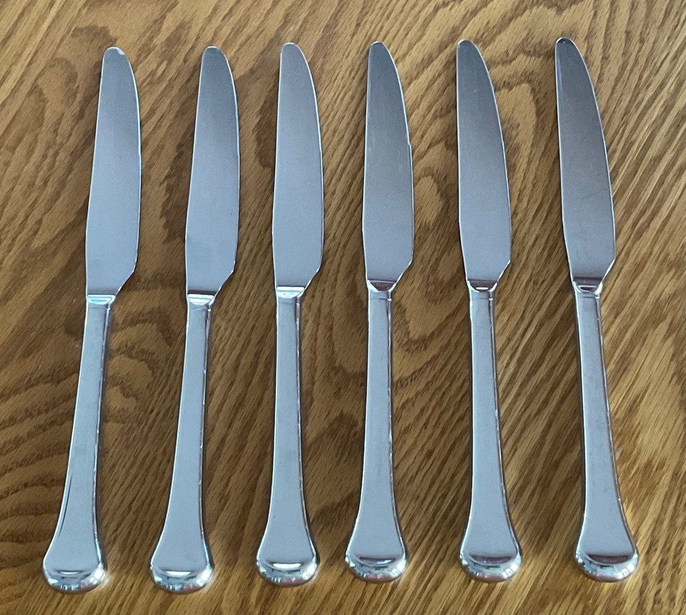 Oneida Othenia 6 Stainless Dinner Knives 9 1/2" | eBay
