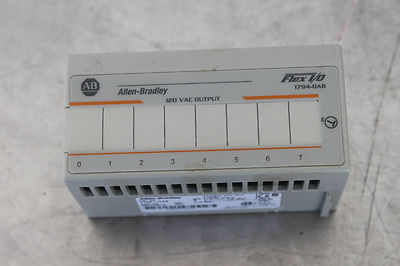 ALLEN BRADLEY 1794-OA8 OUTPUT MODULE 8 POINT DIGITAL 120VAC 50/60HZ | eBay