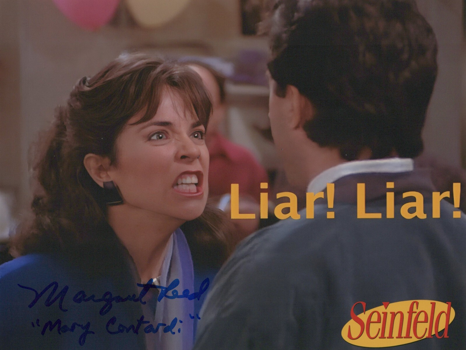 MARGARET REED Signed SEINFELD 8x10 Autograph MARY CONTARDI Photo JSA ...