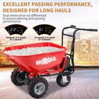 RedRock Wheelbarrow Utility Cart Electric Powered Cart 48V28Ah 1000lbs ...