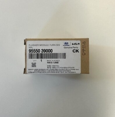 TURN SIGNAL FLASHER MODULE OEM 95550 39000 HYUNDAI-KIA | eBay