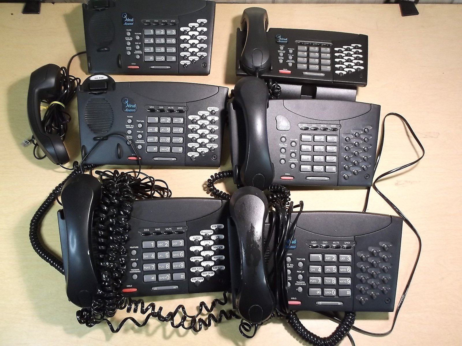 Telrad Avanti 15-Button, non-Display Business Phone, Lot of 6 *FREE ...