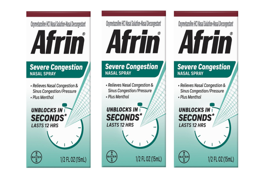 Afrin 3 Bottles Decongestant Nasal Spray for sale online | eBay