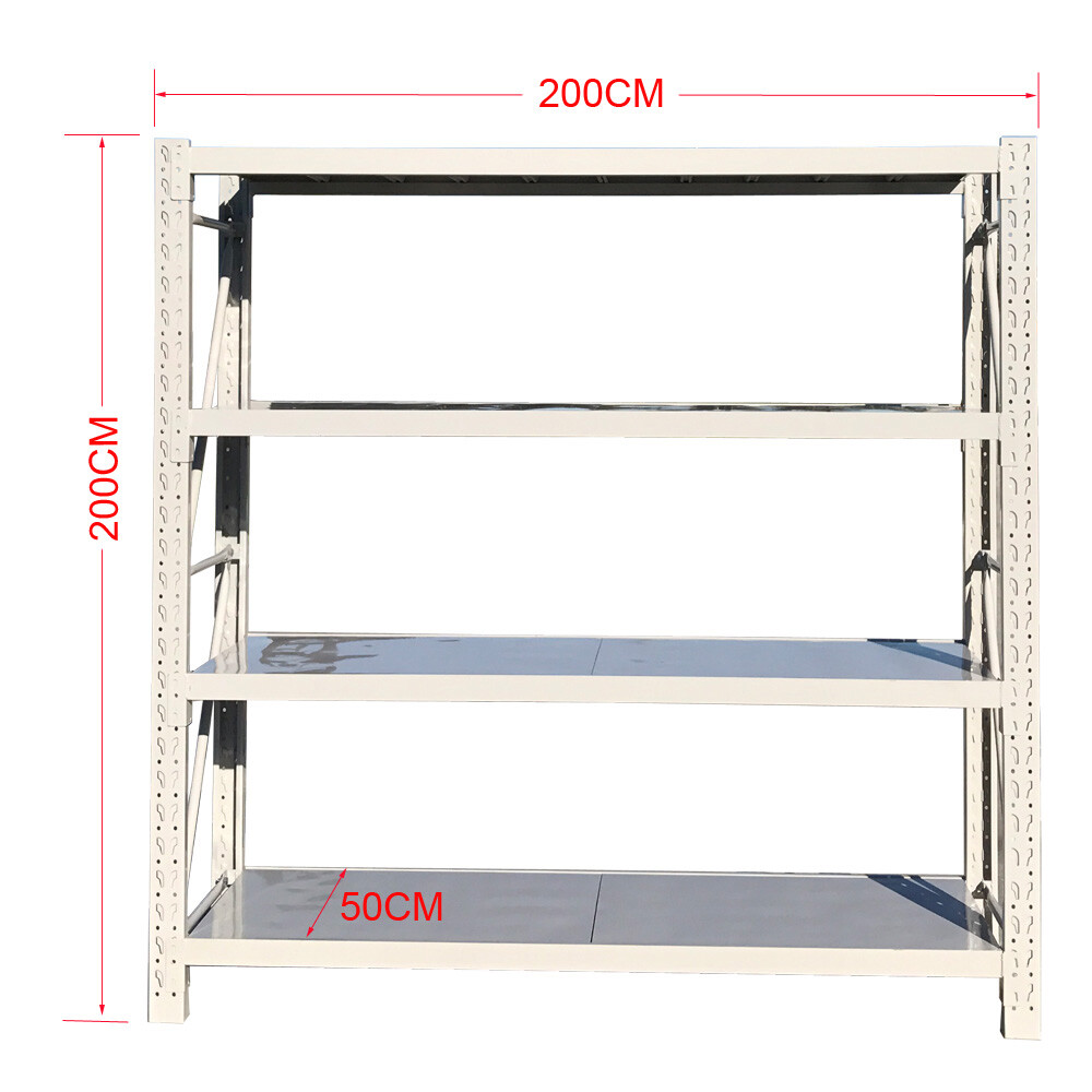 50cm Depth 200cm Length Garage Shelves Warehouse Racking Storage Racks ...