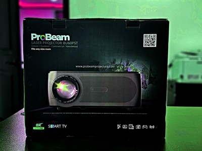 ProBeam BU60PST 8K 6200 Lumen Laser Projector/ Titan TNS-72 Brand New ...