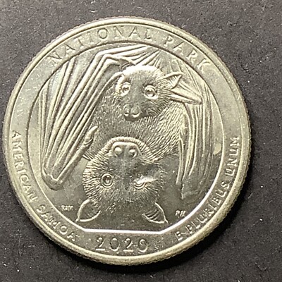 2020 P American Samoa Bat Eye Die Gouge Error Coin | eBay