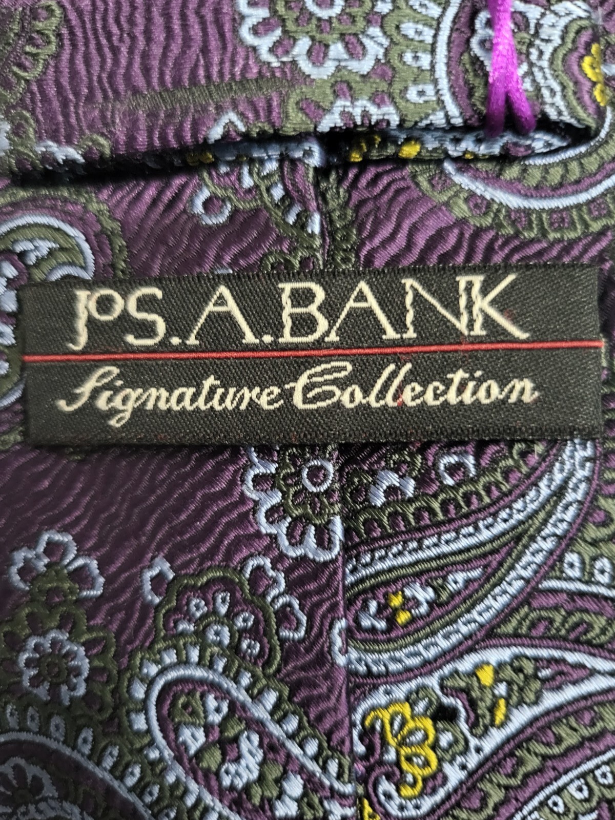 JOS.A.BANK SIGNATURE THICK WOVEN SILK NECKTIE, NWT $89 | eBay