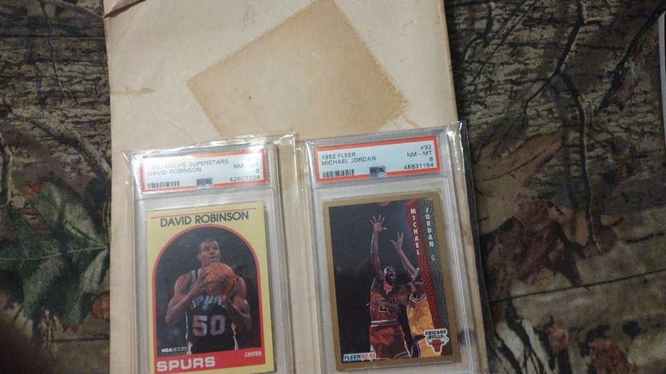 PSA Graded Basketball Cards with Michael Jordan And David Robinson | eBay