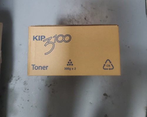 GENUINE KIP 3100 TONER OEM BLACK 2 CARTRIDGES PER BOX NEW (7640005100 ...