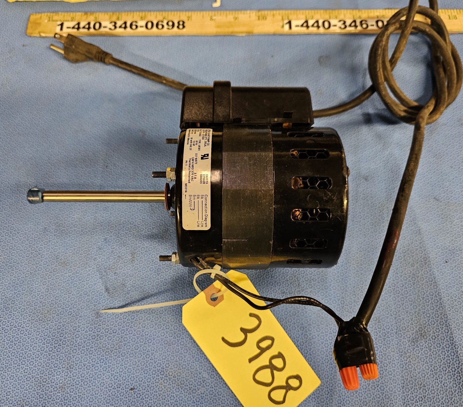 Little Giant Pump 1/5HP, 115V, 3250RPM #977408 Ice Machine Motor Tool ...