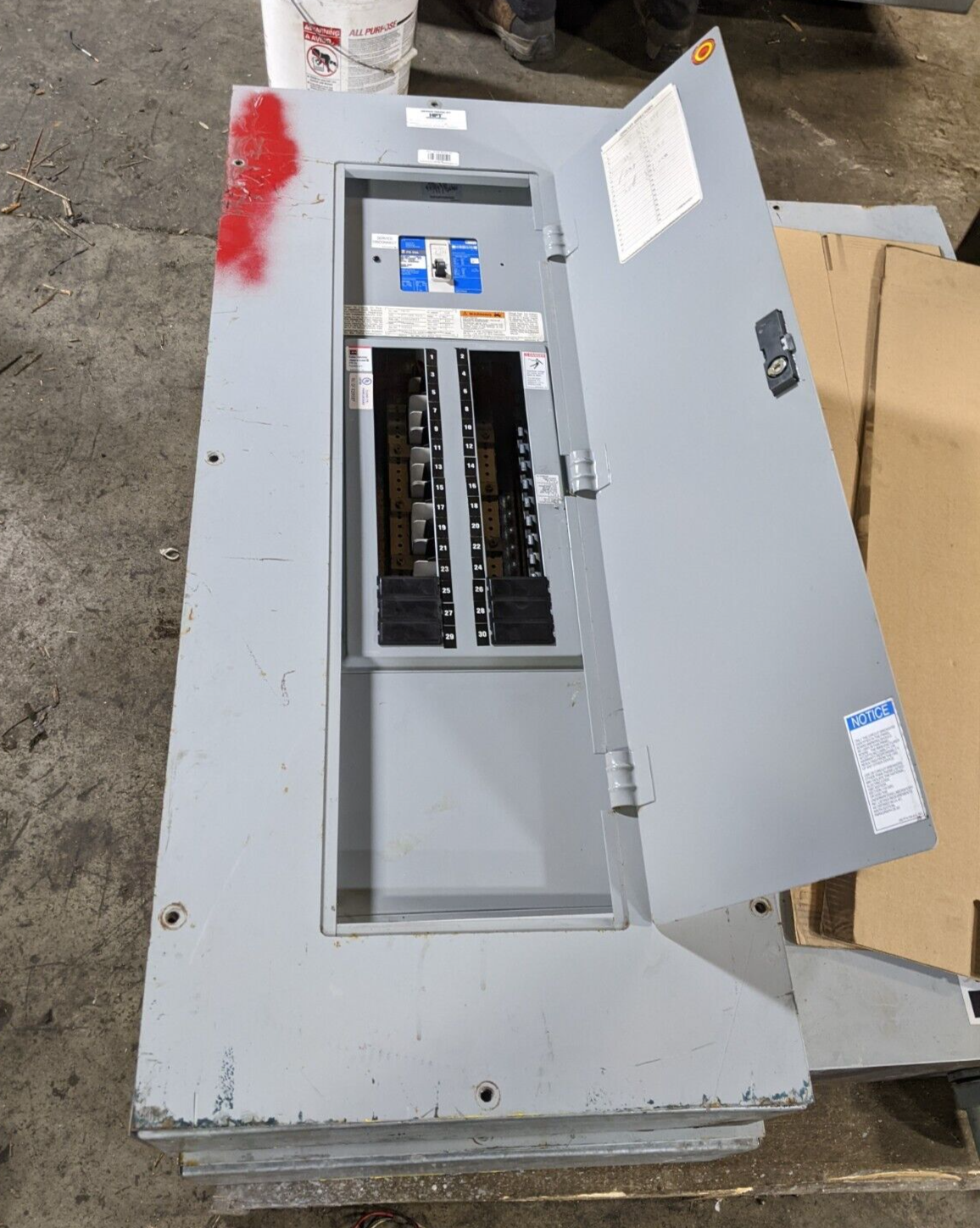 Cutler Hammer PRL2A Pow-R-Line Panelboard 150 AMP 208Y/120V 3 Phase 4W ...