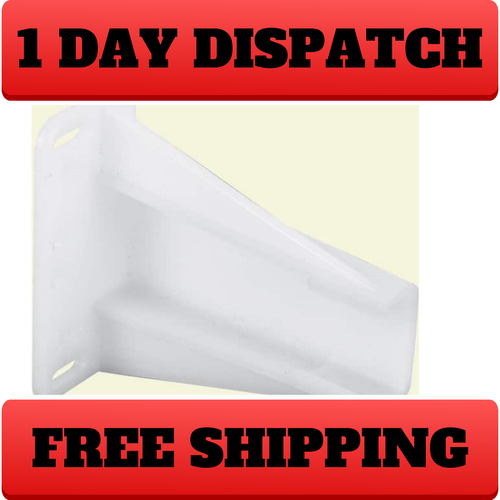Drawer Side Track Brackets, White Nylon (1-pair) | Back Line Backplate ...