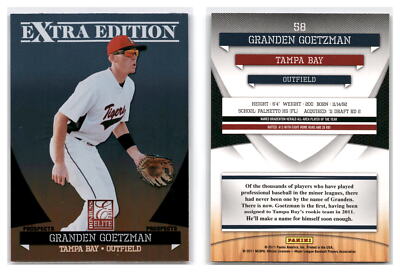 2011 Donruss Elite Extra Edition #58 Granden Goetzman | eBay