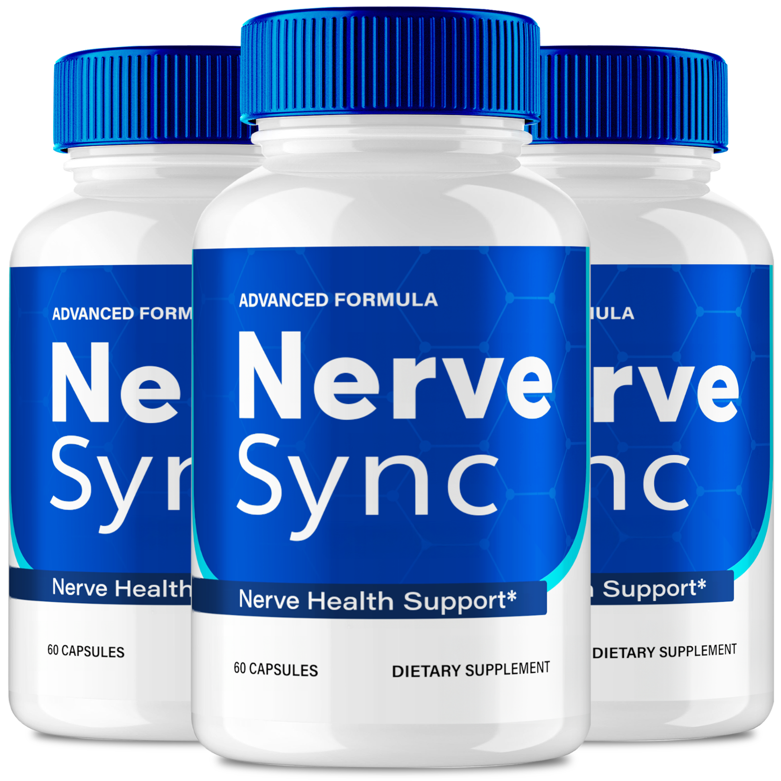 (3 Pack) Nerve Sync Capsules, NerveSync Advanced Formula Pills for ...