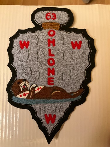 Ohlone Lodge 63 c1 Standard Pennant Chenille OA Patch P | eBay