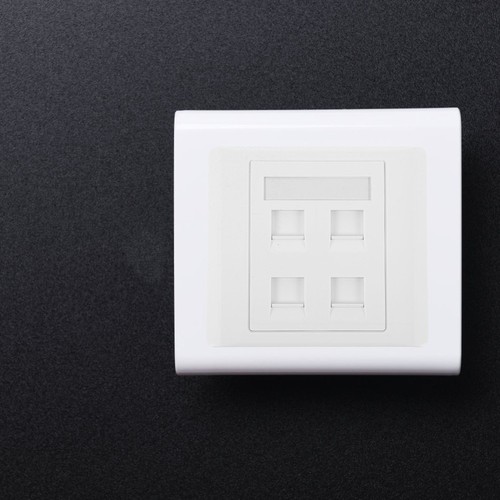 Wall Ethernet Outlet Plate Household Ethernet Socket Home Ethernet ...