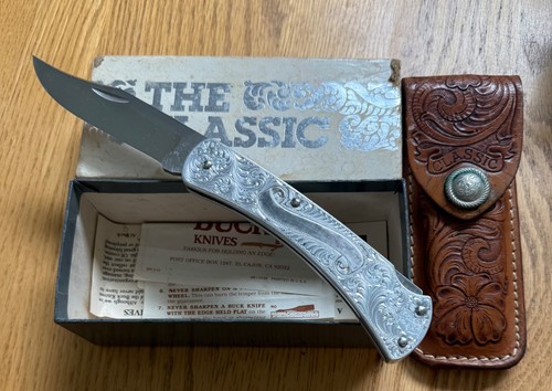 VINTAGE BUCK CLASSIC 111 KNIFE IN BOX N21 | eBay