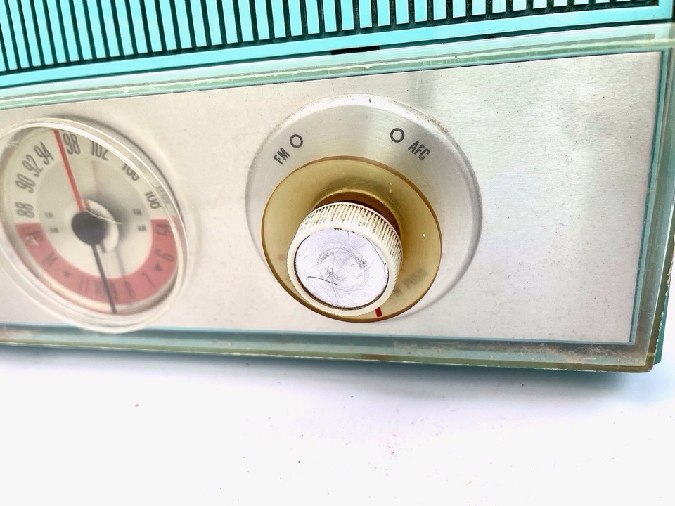 1963 Philco K914-124 Seafoam AM/FM Tube Radio – Mid-Century Modern Dual ...