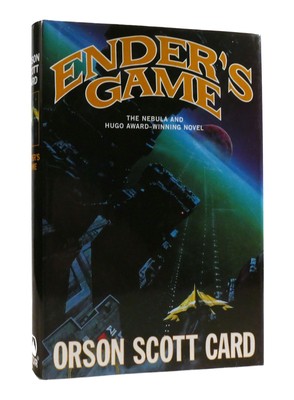 Orson Scott Card ENDER'S GAME 1st Edition 18th Printing | eBay