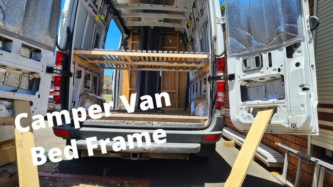 3x Beam Camper Van Full Bed Central Support with bed base Complete set ...