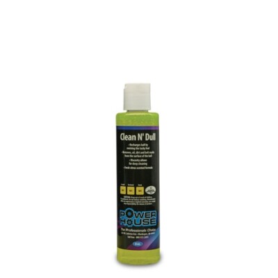 (2 Pack) Powerhouse Bowling Clean n Dull Bowling Ball Cleaner 6oz -Free ...