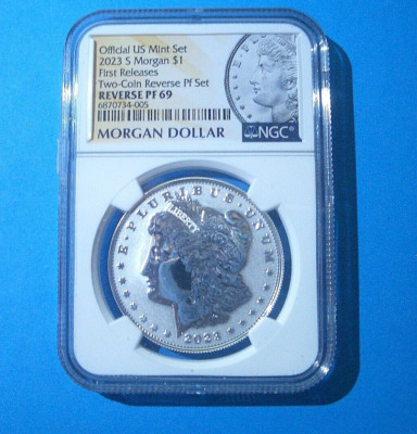 2023 NGC PF69 MORGAN REVERSE PROOF Silver Dollar FIRST RELEASES | eBay