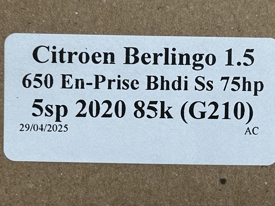 Berlingo Partner Combo E 18-On Rear Door Check Strap 8731R2 GENUINE ...