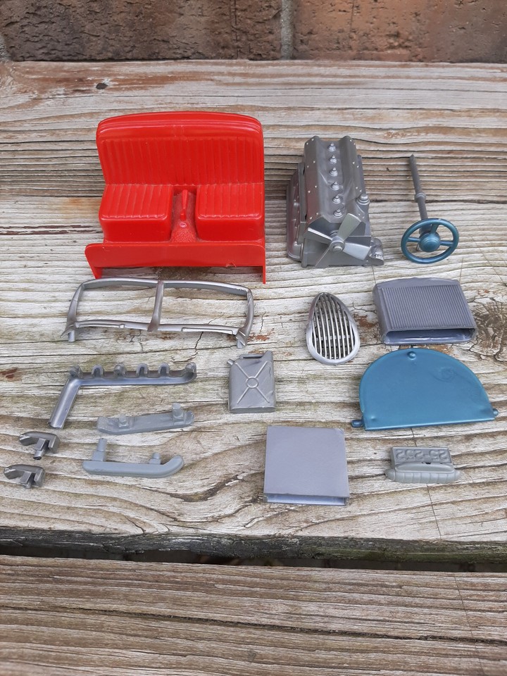 Vintage Marx Fix-All Sports Car Jaguar XK-120 Convertible with Box USA ...