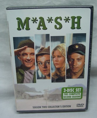 MASH The Complete Second 2nd Season DVD 3-Disc Set M.A.S.H. BRAND NEW ...