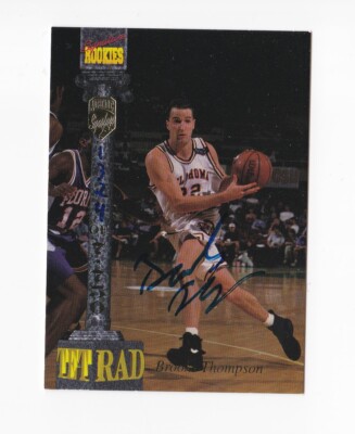 1994 Signature Rookies Tetrad Autographs #77 Brooks Thompson Magic ...
