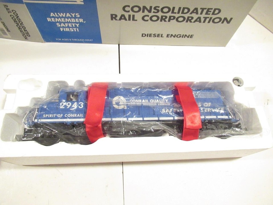 K-LINE TRAINS K2407-0001 VINTAGE CONRAIL GP-38 DIESEL- 0 GAUGE- LN- BXD ...
