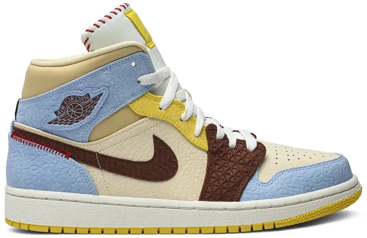 Maison Chateau Rouge x Air Jordan 1 SE Mid Fearless for Sale ...