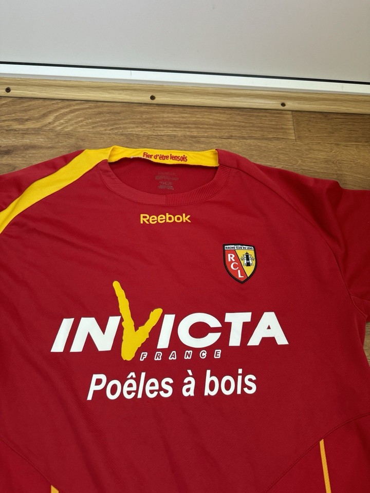RC Lens 2010-2011 Away Jersey | Vintage Soccer France block core | eBay