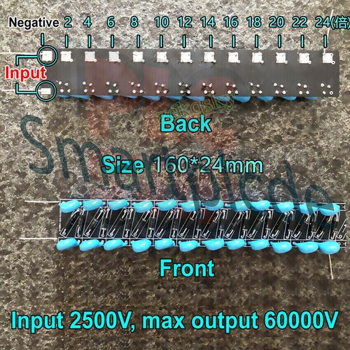 NEW 24 Times Rectifier 60000V High Voltage Multiplier Voltage Doubler ...