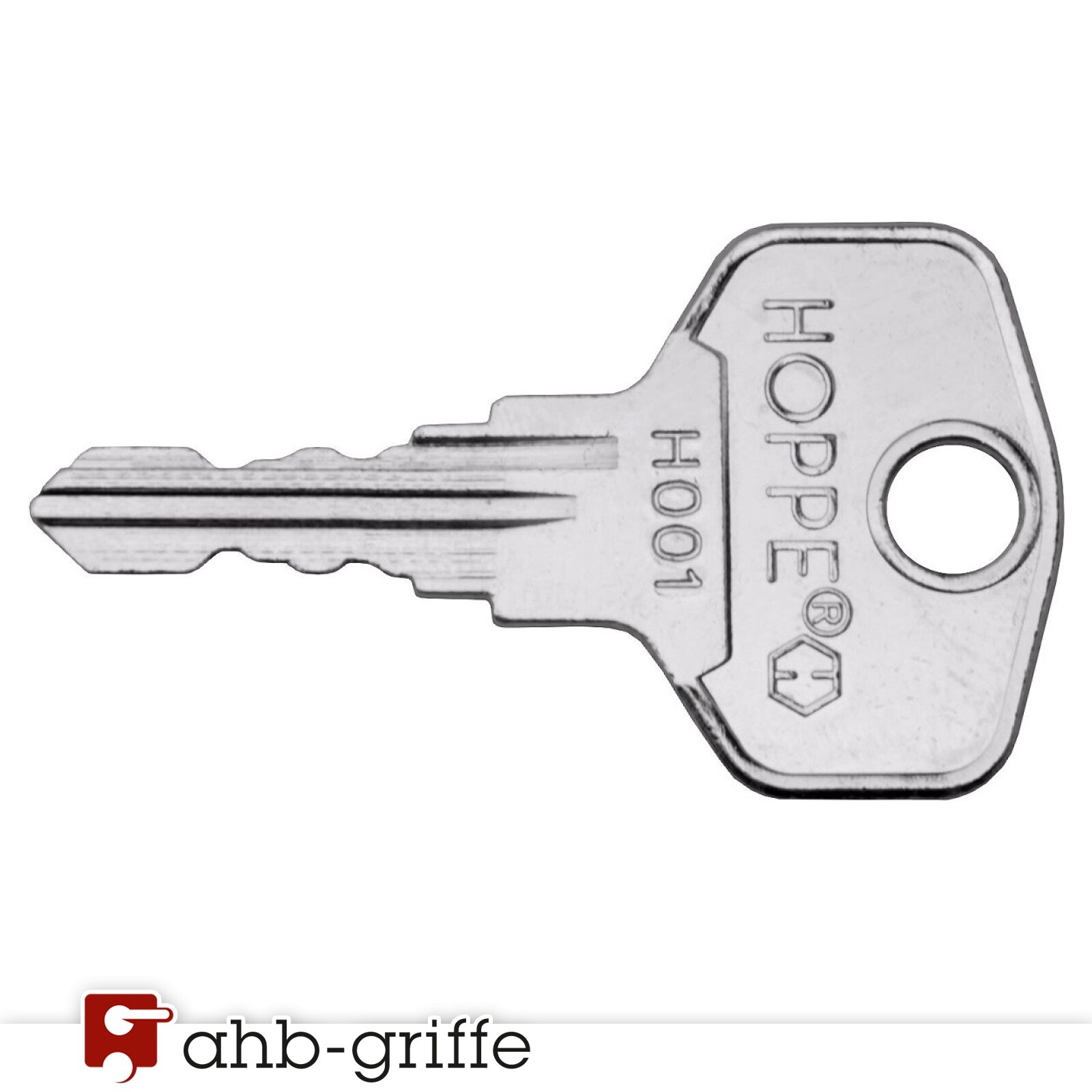 Hoppe Key H001 for Window Handle Window Grips Lockable Replacement Key ...