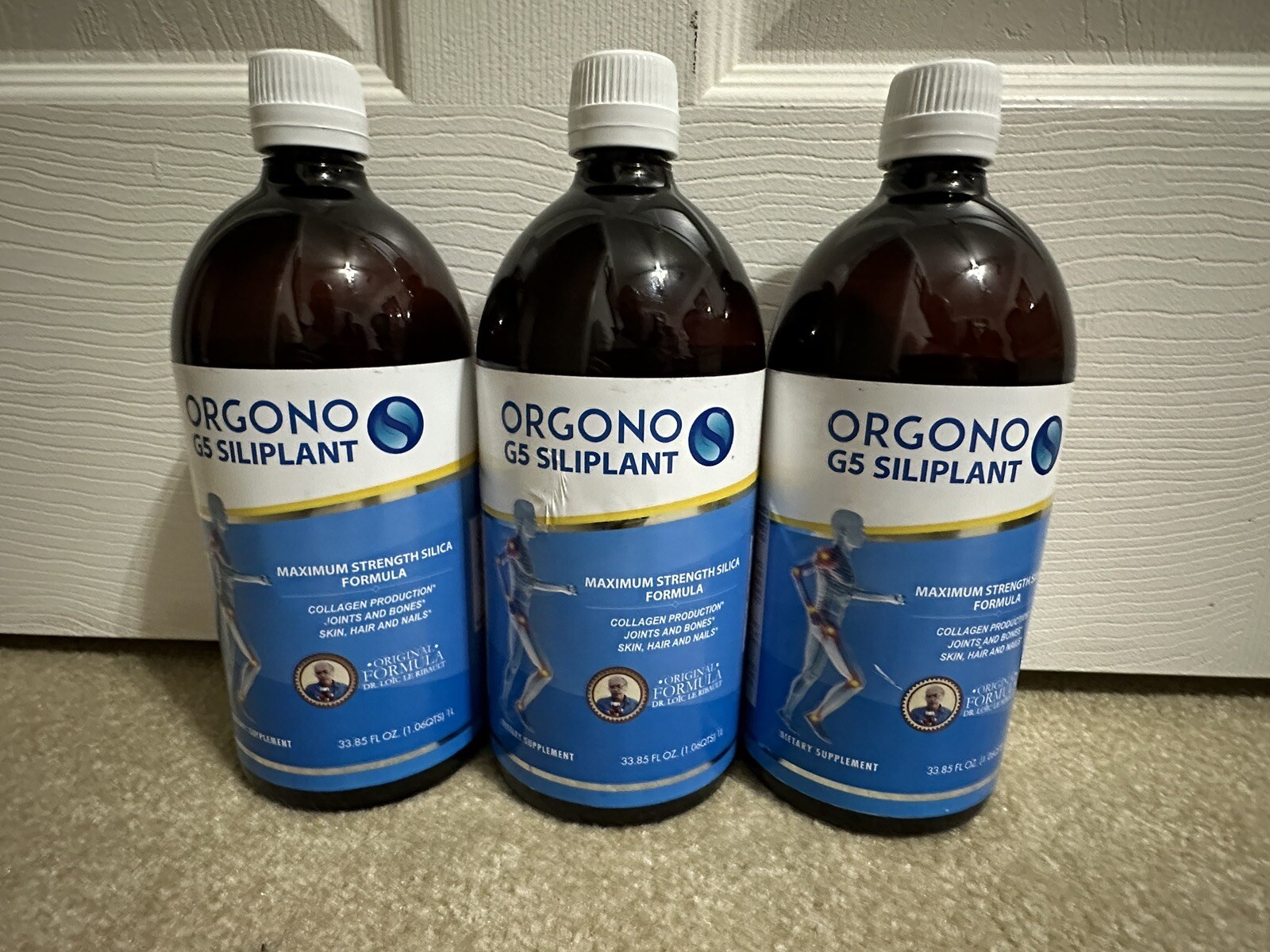 Orgono G5 Siliplant (33.85 FL OZ/1.06QTS/1L) EXP 05/2027 (3 Bottles ...