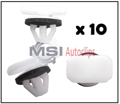 10 x FORD TRANSIT TOURNEO CONNECT WHEEL ARCH TRIM PLASTIC CLIPS ...