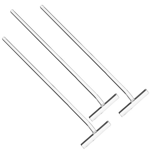 3 Pcs Coating Rod Labs Tools Laboratory Spreader Glass Cell Accessory ...
